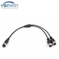 China M12 4Pin Cable Adapter For CCTV Camera Connector Female To Male /Female Y Splitter Cable for sale