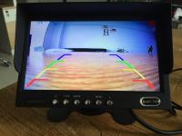 China Mini HD Customized Black Car Backup Camera Waterproof with Parking Line for sale
