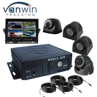 China Free Software FHD 4CH SD Card Mobile DVR With Rechargeable Battery & Super Capacitor for sale