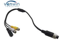 China Waterproof DVR Accessories Aviation Female Connector extension AV DC and BNC cables for sale