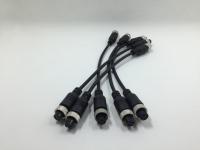 China 4P Female Aviation Plug to 4 Pin Female Adapter Wire for MDVR Connecting Monitor for sale