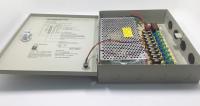 China Key Lock 9CH 12V DC Camera CCTV Security Camera Power Supply Box 24V DC 10 AMPs for sale