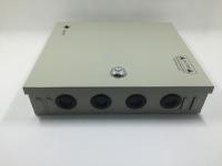 China Key Lock 9CH 12V DC Camera CCTV Security Camera Power Supply Box 24V DC 10 AMPs for sale