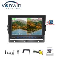 China New Arrival AHD 4CH SD Card 1080P 9inch Quad Monitor All In One Built-in DVR For Truck Bus for sale