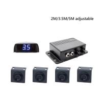China 10M Heavy Duty Anti-collision Parking Sensor Kit, Big LED Display With Beep Alert for sale