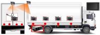 China Big LED Display Beep Alert Truck Parking Sensor System with 3 and 0.3-3.5M Detect Range for sale