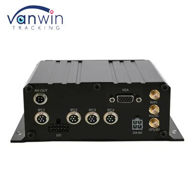 China H.264 HDD 1080P 4CH MNVR Truck Bus Remote 3G 4G GPS WiFi Vehicle Network Monitoring Mobile NVR for sale