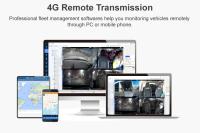 China 2CH Free Platform Dash Cam DVR Movil 4G GPS MDVR with 180 Degree Vertical Angle for sale