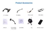 China Black Box Kit 8 Channel Mobile DVR 4G AHD 720P Security Surveillance System for sale
