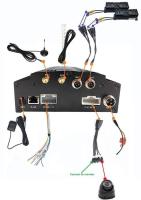 China 3G Flowing Statistics Bus Passenger Counter System Anti-Vibration With Door sensor trigger for sale