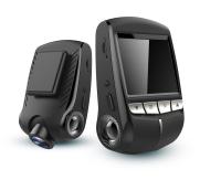 China 2 Channel 1080P Car  DVR front + rear camera , WIFI Car Video Camera Recorder Round Shape for sale