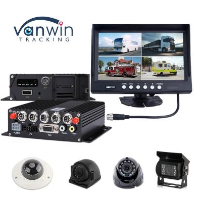 China AI MDVR 4CH 1080P H.265 HHD Mobile DVR Dashcam Recorder GPS Mobile for sale