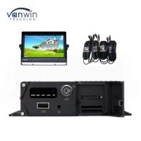 China DC 12V 36V H.265 4CH HD 1080P Car Mobile DVR Dash Cam Recorder with Wireless Transfer for sale