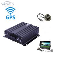 China H.265 4CH HD Vehicle Mobile DVR 1080P AI Car Recorder With Alarm Input Pulse Speed Input for sale