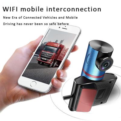 China Hidden Taxi Surveillance Camera Supports GPS WiFi Connectivity Car Dashcam for sale