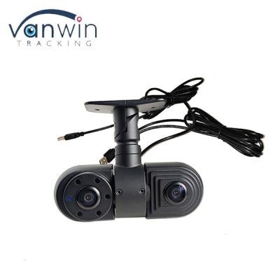 China Bus Dual lens wide angle 2CH 1080P HD inside front usb car camera with CMOS/CCD sensor for sale