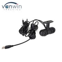 China Bus Dual lens wide angle 2CH 1080P HD inside front usb car camera with CMOS/CCD sensor for sale