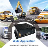 China 4G WiFi GPS Vehicle MDVR Recorder 4 Channel 1080P HD Truck DVR with Night Vision Motion Detection Real-Time Tracking for sale