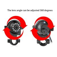 China 1080P Wide-Angle Front And Rear Side View Camera Night Vision AHD Car Bus Truck Reversing Rearview Camera for sale