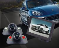 China MiNi 360 Degree Rotation hidden camera 2 LED Parking Assistance Camera Front Side View Camera for sale