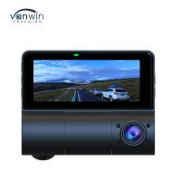 China 1080P Full HD Car Camera DVR 3 Lens Rearview Mirror Driving Recorder 170 Wide Angle for sale