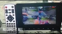 China 4 Channel Quad TFT Car Monitor 32GB SD Card 9inch For Dashboard VW702-DVR for sale