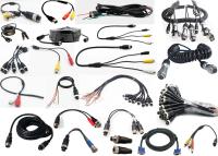 China 20m Aviation Grade GX12 4pin Male to Female Reversing Camera Rear View Cameras Extension Cable for DC 12V/24V Connection for sale