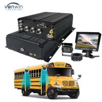 China Car Storage Card AHD 1080P 4CH Hard Drive Mobile DVR High Definition Video Monitor for sale
