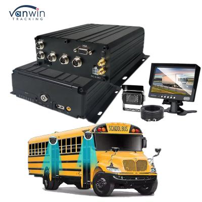 China Car Storage Card AHD 1080P 4CH Hard Drive Mobile DVR High Definition Video Monitor for sale