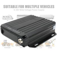 China 4G Online Video Tracking GPS Mobile DVR 1080p Sd Card 4 Channel Sim Card GPS Vehicle CCTV Camera for sale