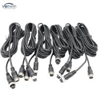 China DVR Accessories Aviation Extension Cables 5M Male To Female 4-Pin Backup Camera Cable for sale