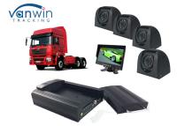 China Taxi CCTV Wifi Bus 4 Camera Car DVR 4CH 3G Live Video Tracking with GPS for sale