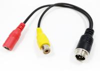 China 1080P HD Waterproof Bus Surveillance Backup Camera with 10m extension cables and adapter for sale
