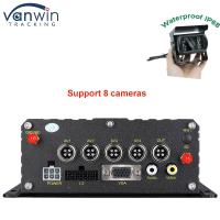 China 1080P H265 DUAL SD Card 8 Channel Mobile DVR with HDD Max 2TB for Taxi Trucks Vans for sale