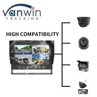 China IP69K 7 / 10.1 Inch Waterproof AHD Quad TFT Car Monitor Dispaly For Universal Vehicles for sale