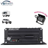 China 4G GPS WIFI Dual SD Card 4 Channel MDVR 1080P HDD AI DVR for Bus Cars Floklift for sale