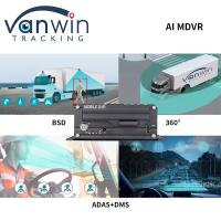 China 4 Ch AI Truck Bus Mobile DVR With AI DSM ADAS BSD Support 4G 5G WIFI GPS for sale