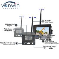 China 7 Inch AHD Digital Wireless Rearview System Truck Reverse Camera Wireless TFT Car Monitor for sale