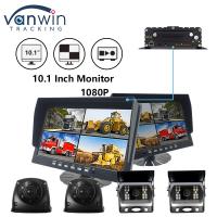 China 10.1 Inch IPS Security TFT Car Monitor HD 1080P Display For Truck Bus Vehicle Camera for sale
