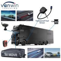 China H.265 8CH HDD Mobile DVR Advanced Driving DSM ADAS BSD AI Pedestrian Sensor Monitoring System for sale