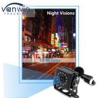 China 12 IR Night Vision Security Camera For Bus Truck , Motorhome IP68 Waterproof Camera for sale