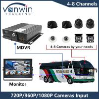 China AHD 8CH HDD Remote Control Mobile DVR 1080P 4g GPS Function Vehicle Safety Monitoring Cmsv6 MDVR for sale