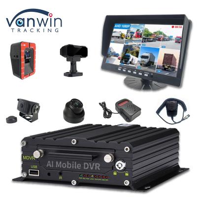 China ADAS DMS BSD AI Vehicle Fleet Cam Car With 8CH WiFi GPS 4G Live View Mobile DVR For Car for sale