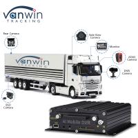 China ADAS DMS BSD AI Vehicle Fleet Cam Car With 8CH WiFi GPS 4G Live View Mobile DVR For Car for sale
