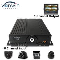 China 8CH AHD Dual SD Card Mobile DVR System 4G WIFI GPS MDVR For Live View for sale