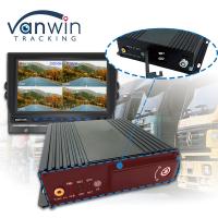 China MAX 512GB Dual SD Card Storage 4CH Mobile DVR With 4G GPS 1080P Full HD SD Card Mdvr for sale