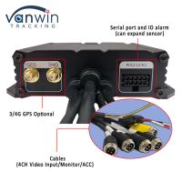 China H.264 4CH HD 1080P Mobile DVR 4G GPS WIFI SD Card MINI MDVR For Car Video Monitoring for sale