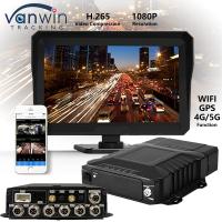 China 8CH 1080P AHD HDD Mobile DVR With 4G GPS MDVR Recorder Truck Security Monitor Alarm System for sale