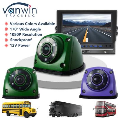 China IP69 1080P Car Camera AHD Side Camera With 6pcs IR Lights Super Night Vision Camera for sale