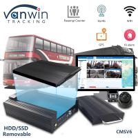 China OEM 8CH HD 1080P HDD Mobile DVR With 4G GPS WIFI MDVR For Fleet Management System for sale